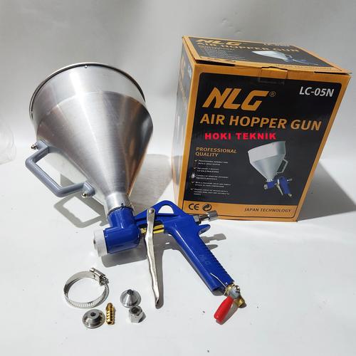 Jual Hopper Gun NLG Alat Semprot Cat Semen Tembok Texture Cement - Kab ...
