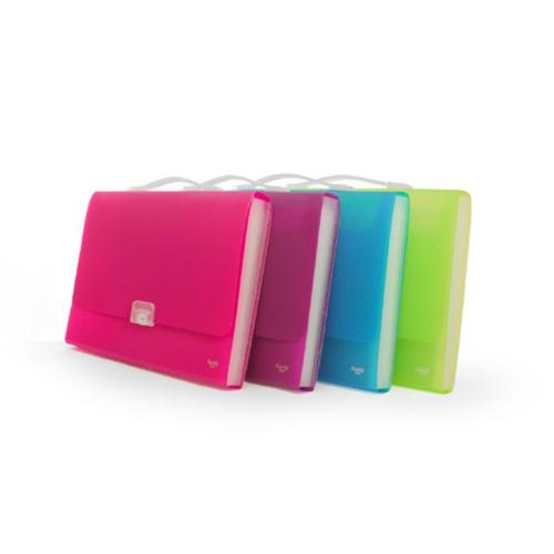 Jual Bantex Expanding File Folio/F4 with Handle - 3603 - Pink - Kota ...