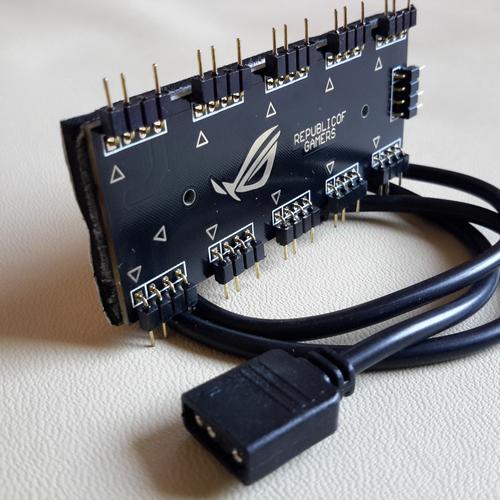 Jual ARGB DRGB Digital Addressable RGB HUB ASUS AURA Sync FUSION MSI ...