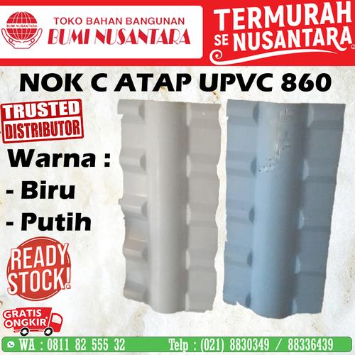 Jual Nok C Atap Upvc Twinwall 860 Double Layer Rooftuff alderon - Putih ...