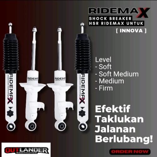Jual Shock Breaker Ridemax Mobil Innova Depan Belakang - HSR Wheels ...