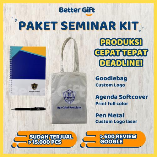 Jual Paket Seminar Souvenir Custom BTPSG05 [Goodie Bag,Notebook,Pen ...