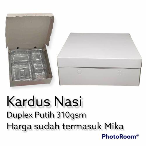 Jual Kardus Nasi 20x20 dan Mika (R10K) - Kota Malang - Toko Berkat ...