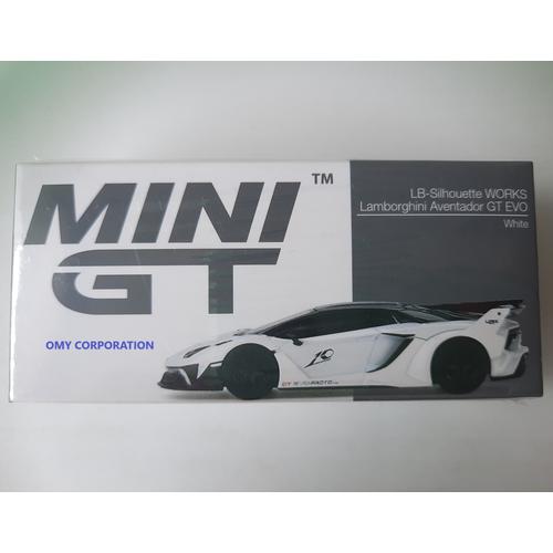 Jual Mini GT LB Silhouette WORKS Lamborghini Aventador GT Evo white ...