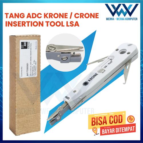Jual Tang Krone Crone LSA Insertion Tool Punch Down Cable - Jakarta ...