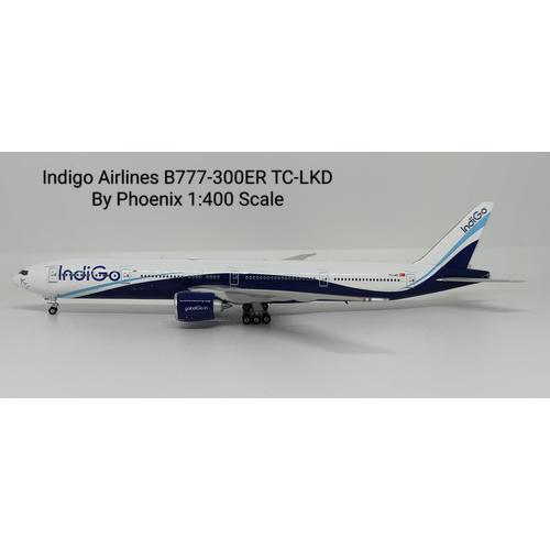 Jual Indigo Airlines B777-300ER TC-LKD By Phoenix 1:400 Scale - Jakarta ...