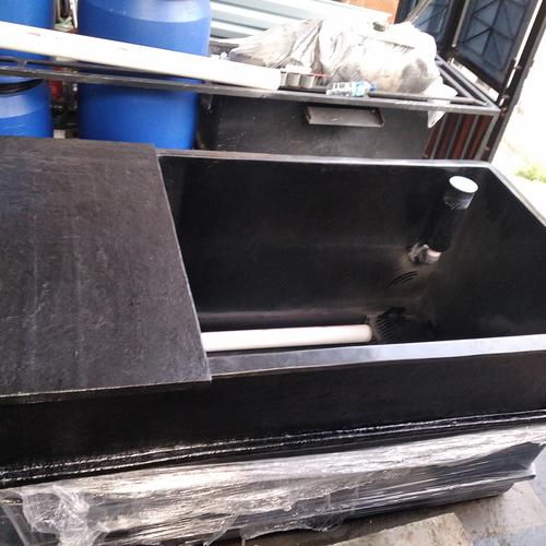 Jual bak fiber/kolam fiber + filter chamber + skimer 200x100x100 ...