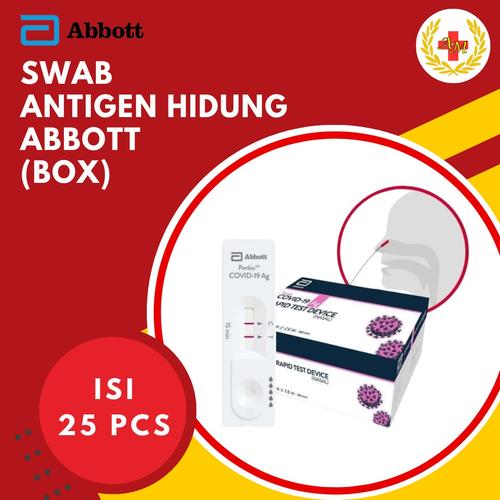 Jual Abbott Panbio Bioquick Nasal Naso Nasofaring Swab Antigen Hidung ...