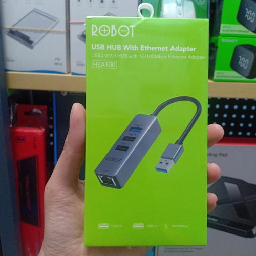Jual USB hub to lan RJ45 robot HEA100 ethernet adapter - Kota Surabaya ...