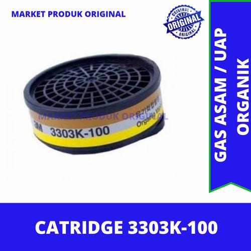 Jual 3m Catridge 3303K-100 untuk gas asam - uap organic original ...