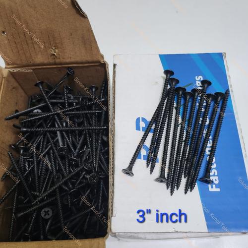 Jual Sekrup Gypsum 6 x 3" inch Drywall Screw Skrup Gipsum Baut Gypsum 7 Cm - 3" / 7 cm - Jakarta ...