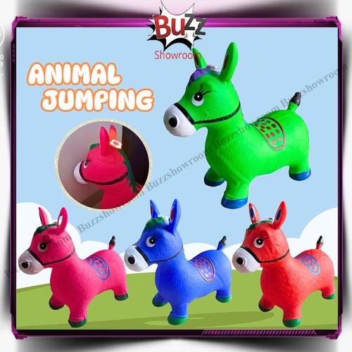 Jual Animal Jumping Musik Mainan Kuda Kudaan Karet Anak Lampu Premium ...