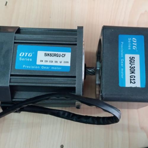 Jual OTG SMALL GEAR VS MOTOR CW CONTROLLER 6IK60RGU-CF 60W +;GEAR HEAD ...