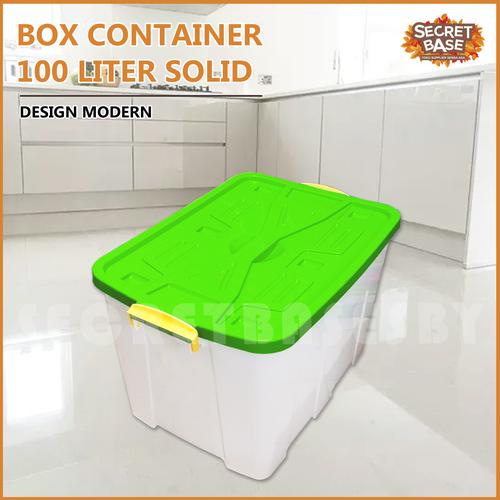 Promo BOX CONTAINER 100 LITER + RODA - Kontainer Box / Container Box ...