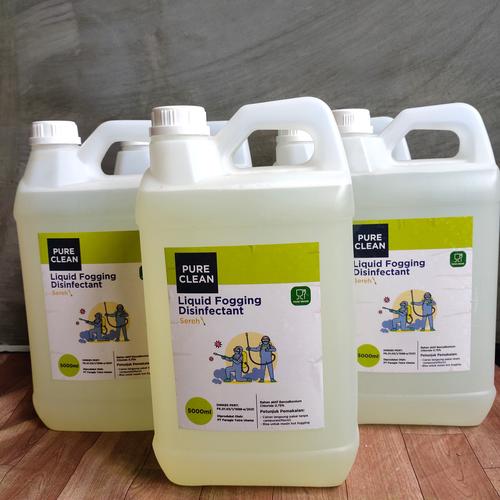 Jual Cairan Fogging Disinfektan Asap Pure Clean 5 Liter Food Grade ...