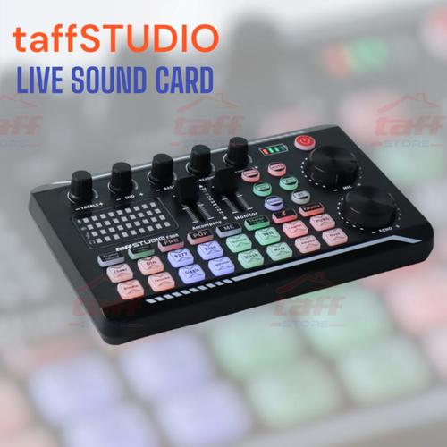 Promo Audio Sound Card TaffSTUDIO Bluetooth Mixer Karaoke - Jakarta ...