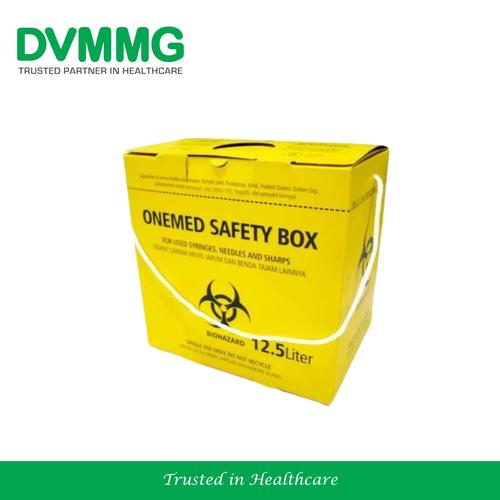 Jual Onemed Safety Box 12,5 L Tempat Sampah Medis - Kota Denpasar - DV Medika Makmur Gemilang ...