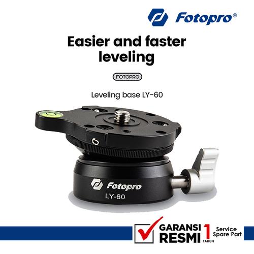 Promo Fotopro Leveling base LY-60 Ball Head Cicil 0% 3x - Jakarta Barat ...