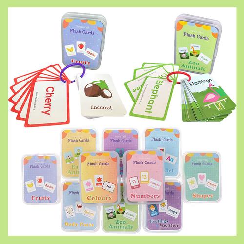 Jual Flash Card Edukasi Anak Kartu Pintar Balita Belajar Anak - Kota ...