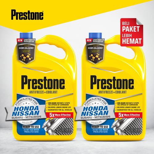 Promo Prestone 50/50 Cor-Guard Asian Blue Coolant ReadyToUse Air ...