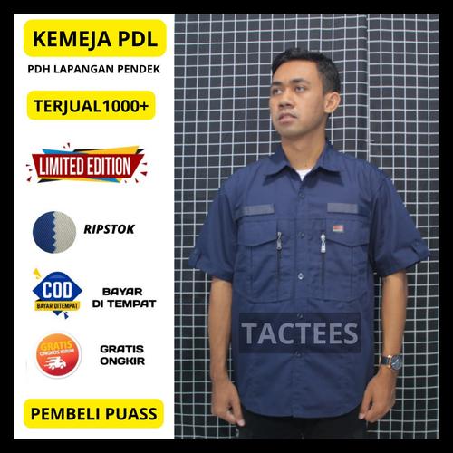 Jual Kemeja PDL Lapangan / Kemeja Tactical Lengan Pendek / Kemeja Pdh ...
