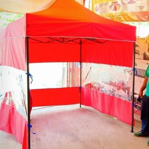 Jual TENDA LIPAT/TENDA STAND UKURAN 2X2 KETEBALAN 1,4 MM DINDING 3 SISI ...