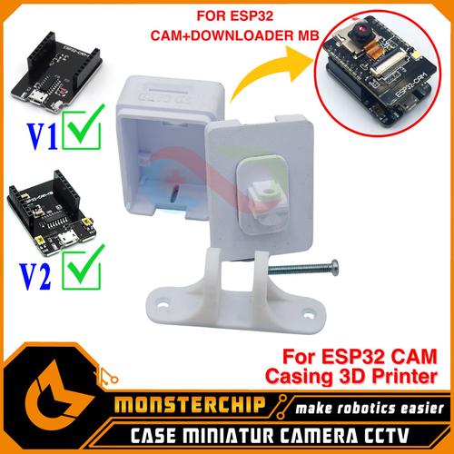 Jual Case Esp32 Cam Esp32cam Diy Cctv Mini Camera Ov2640 Dengan Downloader Kota Bandung