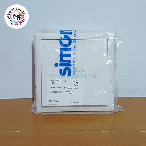 Jual Saklar engkel IB SIMON E3 - WHITE - Kab. Sleman - Cahaya Putra ...