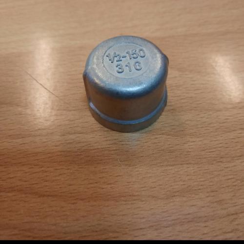 Jual Dop stainless steel 316 drat 1 1/4"inch / Cap SS316 Class 150 ...