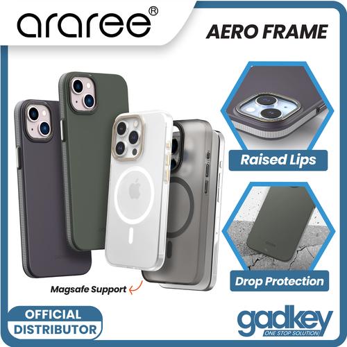 Jual Case iPhone 15 Pro Max Plus Araree Aero Frame Magsafe Slim Casing ...