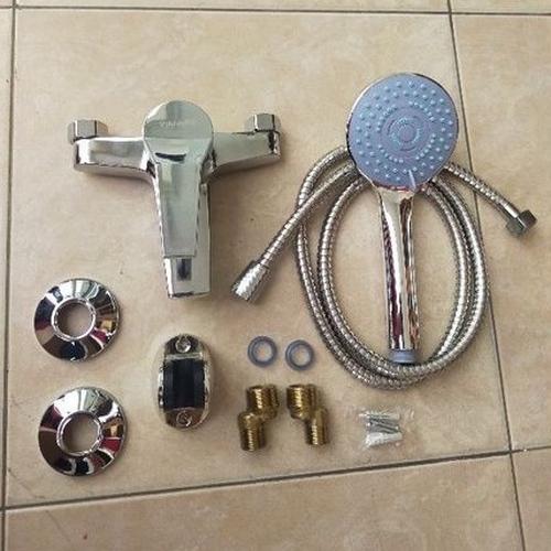 Jual Kran Panas Dingin Kran Mixer Kran Shower Set Kran Bathup & Hand ...