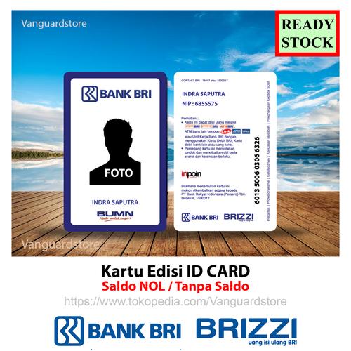 Jual Emoney Etoll ID CARD BRI BUMN Kartu Nama Kartu Tanda Pengenal -2 ...