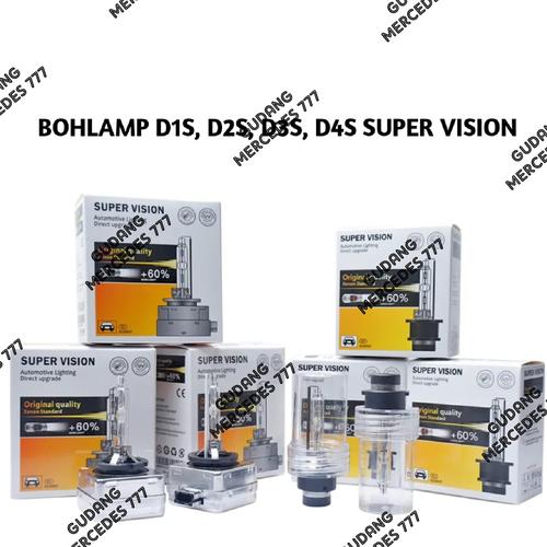Jual BOHLAMP LAMPU HEADLMAP HID XENON D1S D2S D3S D4S ORIGINAL SUPER ...