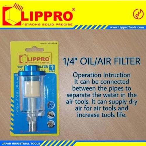 Jual water separator air filter Lippro Oil Filter Spray gun Lippro ...