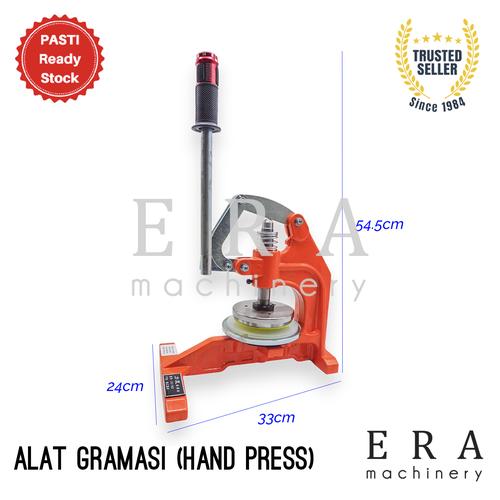 Jual Mesin Potong Gramasi Hand Press Mechanical Sample Tekstil GSM ...