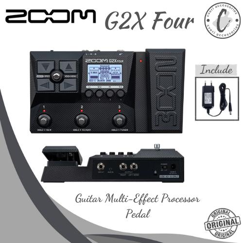 Jual Zoom G2X Four Guitar Multi-Effect Processor Pedal Original Efek ...