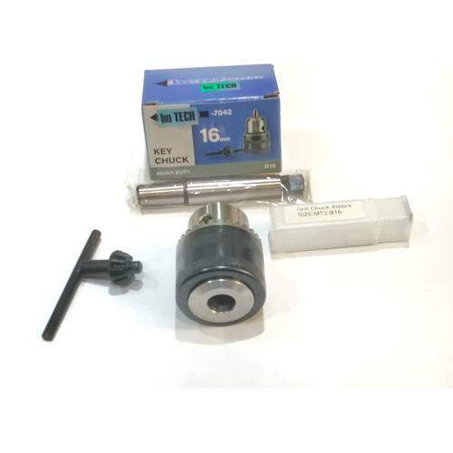 Jual 1 Set Kepala + Adaptor Bor Magnet 16 MM / Key Chuck Bor Magnet ...