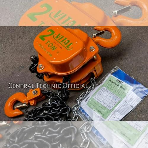 Jual Vital Chain Block 2 Ton 7 Meter Original Made In Japan Takel Hoist ...