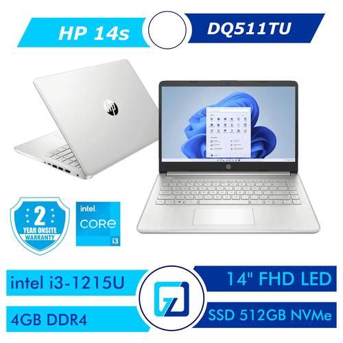 Jual HP 14s dq5115tu intel i3 1215U 4GB / 8GB 512GB Windows 11 + ohs ...
