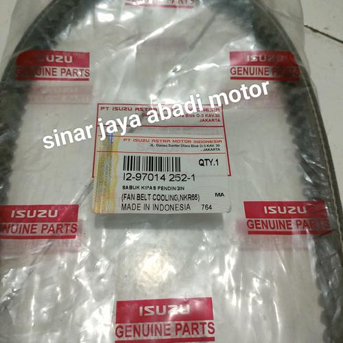 Jual FAN BELT ATAU TALI KIPAS ISUZU GIGA NKR 71/66 ORIGINAL 2-97014-252-1 - Jakarta Barat ...