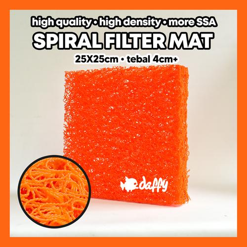 Jual SPIRAL Filter Mat 25x25 cm Japmat Spiral media filter kolam ...