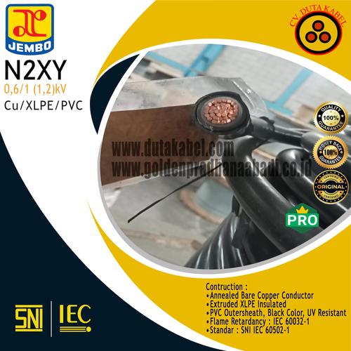 Jual Kabel N2XY 1x95 mm2 (Cu/XLPE/PVC) JEMBO /1x95 mm/1 x 95 mm2/1x95 ...