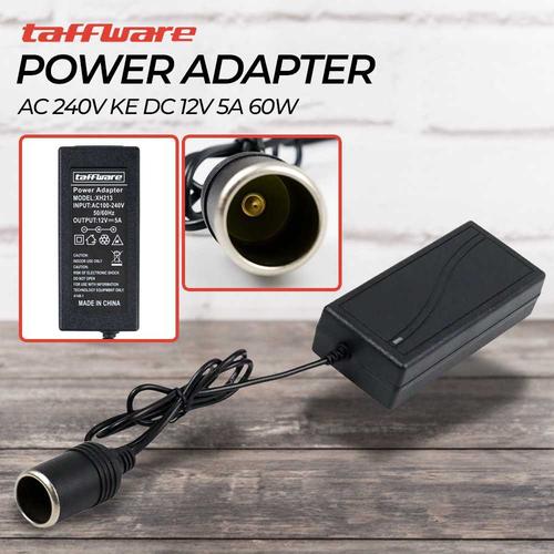 Jual Adaptor Power Outlet Mobil Colokan Mobil ke listrik 12v500mA dan ...