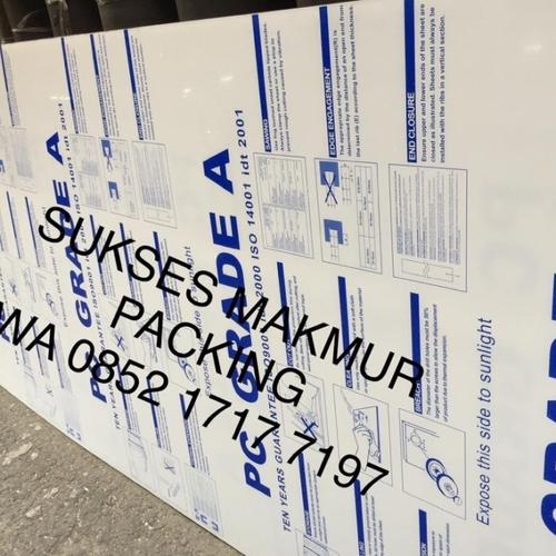 Jual polycarbonate bening solid lembaran sheet tebal 8mm x 122cm x 244cm - Jakarta Barat - pvc ...