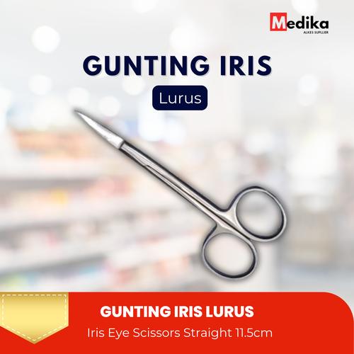 Jual Gunting Jaringan Lurus/Gunting Iris Lurus/Guting Alis Mata Lurus ...