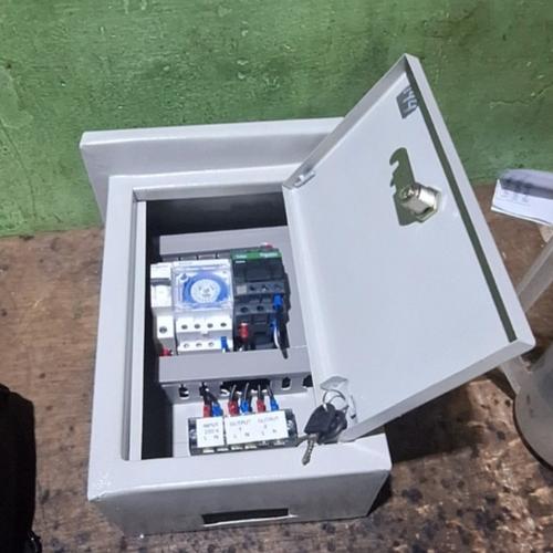 Jual Panel timer kontaktor lampu / panel timer otomatis / panel taman ...