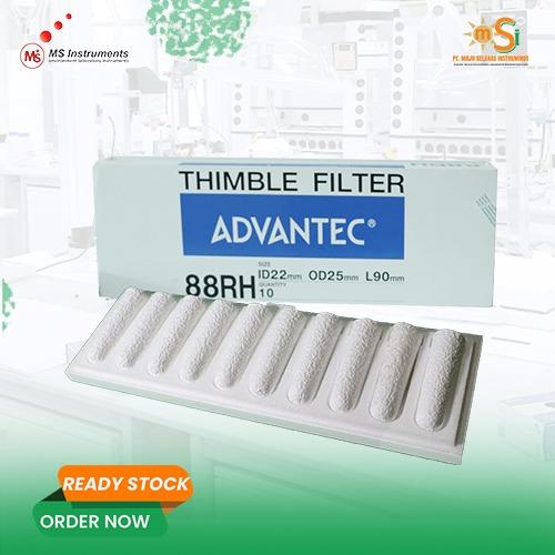 Jual Advantec Thimble filters No. 88RH Quartz thimble HT ID22 OD25 ...