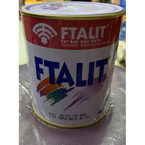 Jual Cat Minyak Ftalit 1kg (Gloss) - Putih Semi Glos - Kota Tangerang ...