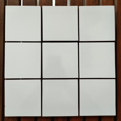 Jual Keramik Dekoratif 10x10 cm Putih Semi Glossy - Backsplash Tile ...