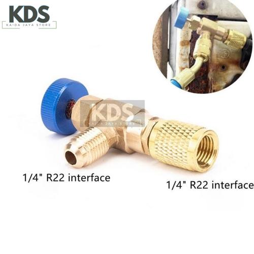 Jual Kran Valve AC Charging Manifold R22 Air Conditioning Freon Keran 1 ...